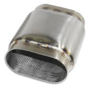 Custom Oval Bullet Race Mufflers: 4 1/2" Oval