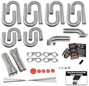 Pro Series Turbo Header Build Kits: Big Block Chevy
