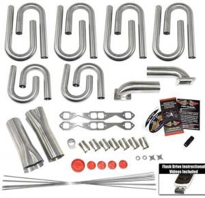Pro Series Turbo Header Build Kits: Small Block Chevrolet