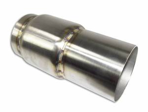 Lightweight Performance Bullet Race Muffler- 4" x 4"
