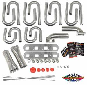 Pro Series Turbo Header Build Kits: 426 Hemi D4 High Port- Square