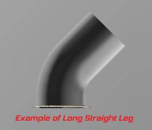V-Band Bullhorn: 45 Degree