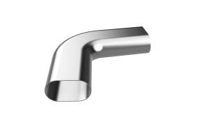 304 Stainless Steel Oval Bends- 4" x 80 Degree