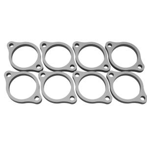 Single Port Stainless Header Flanges for M&M Competition Revolution Heads