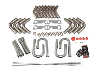 Pontiac 301 Turbo V8 Custom Fender Exit Header Build Kit