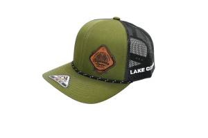 RETRO Stainless Headers Hat- Leather Patch Logo